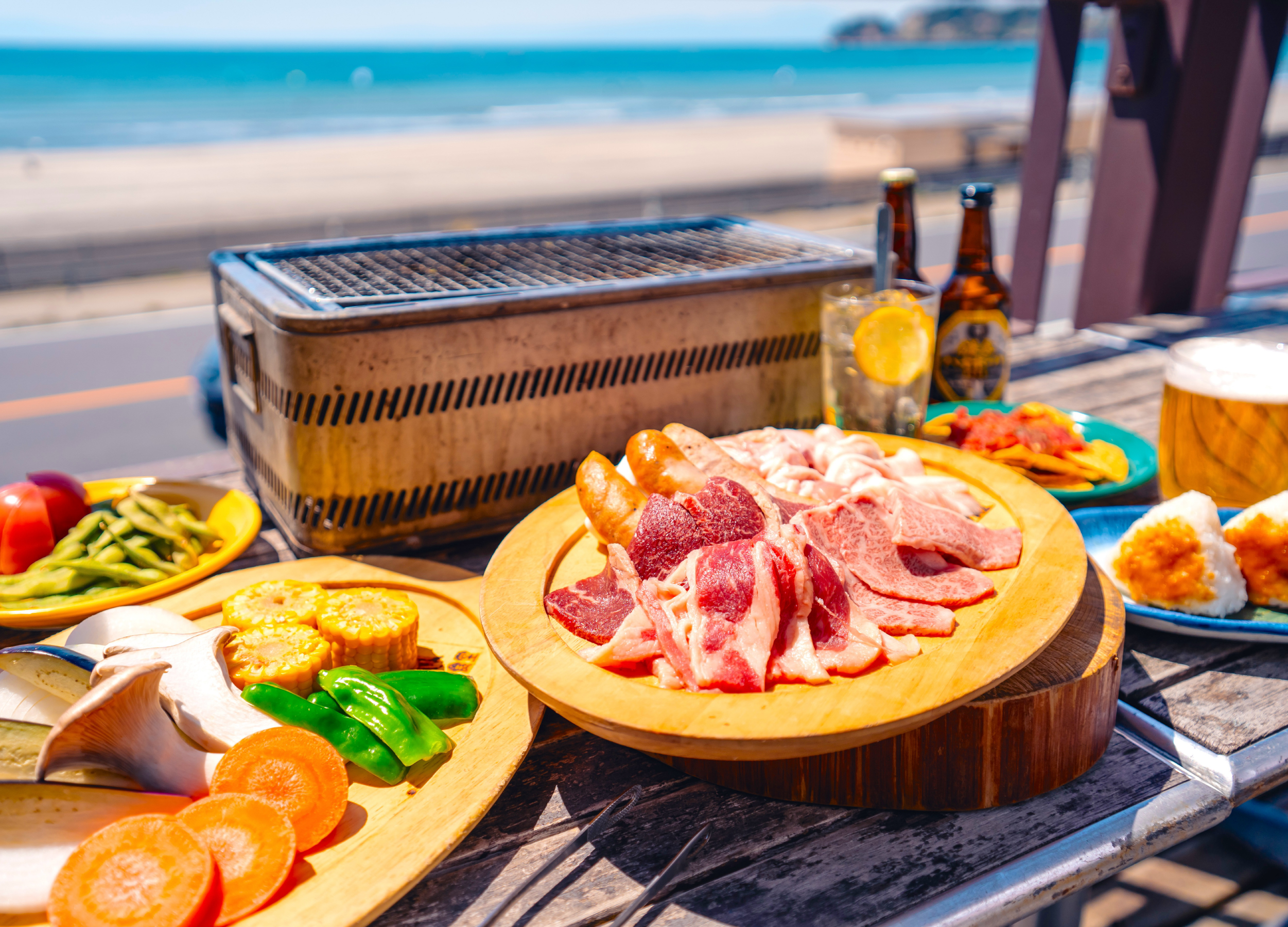 BBQ | 【公式】海沿いの キコリ食堂｜鎌倉 テラスバーベキュー